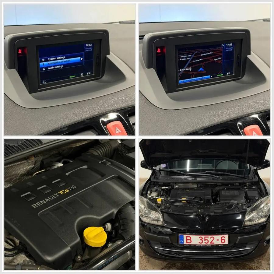 Melns Renault Megane 2011 Jūrmala, ar dzinēja tilpumu 1.40 L un nobraukumu 237 tūkst. km par 4695 €, foto 31 vietnē AUTOMOTO.COM.LV