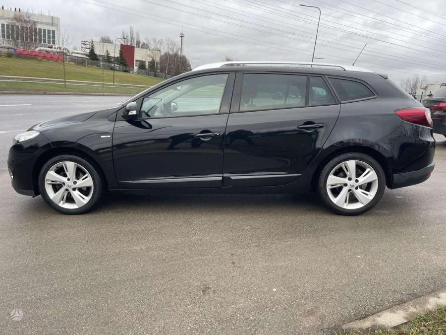 Black Renault Megane 2012 in Kaunas, with an engine capacity of 1.46 L and mileage of 240 thousand km for 3450 €, photo 8 on AUTOMOTO.COM.LV
