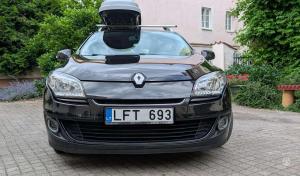 Melns Renault Megane 2012 Viļņa, ar dzinēja tilpumu 1.46 L un nobraukumu 140 tūkst. km par 3200 €, foto 3 vietnē AUTOMOTO.COM.LV