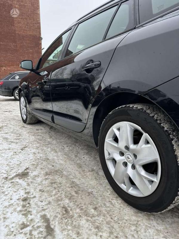 Black Renault Megane 2013 in Kaunas, with an engine capacity of 1.50 L and mileage of 237 thousand km for 2950 €, photo 10 on AUTOMOTO.COM.LV