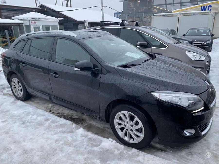 Melns Renault Megane 2013 Kauņa, ar dzinēja tilpumu 1.46 L un nobraukumu 202 tūkst. km par 4200 €, foto 1 vietnē AUTOMOTO.COM.LV