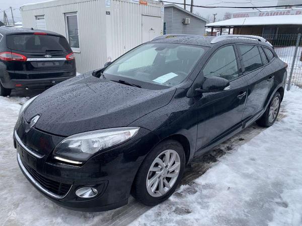 Melns Renault Megane 2013 Kauņa, ar dzinēja tilpumu 1.46 L un nobraukumu 202 tūkst. km par 4200 €, foto 3 vietnē AUTOMOTO.COM.LV