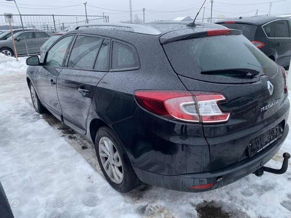 Melns Renault Megane 2013 Kauņa, ar dzinēja tilpumu 1.46 L un nobraukumu 202 tūkst. km par 4200 €, foto 4 vietnē AUTOMOTO.COM.LV