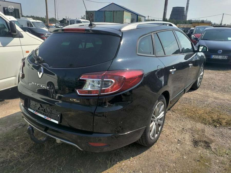 Black Renault Megane 2013 in Kaunas, with an engine capacity of 1.50 L and mileage of 280 thousand km for 4350 €, photo 13 on AUTOMOTO.COM.LV
