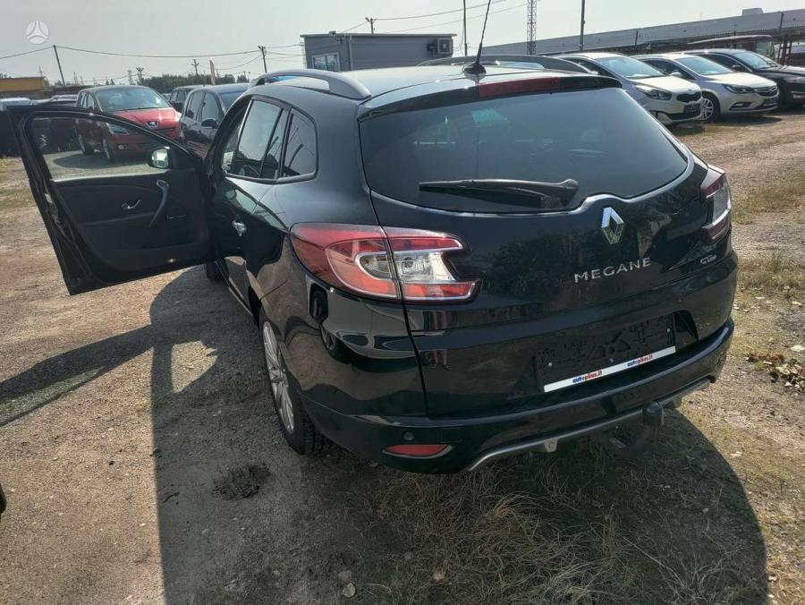 Black Renault Megane 2013 in Kaunas, with an engine capacity of 1.50 L and mileage of 280 thousand km for 4350 €, photo 14 on AUTOMOTO.COM.LV