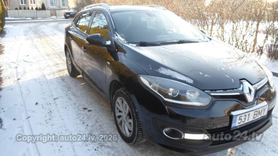 Melns Renault Megane 2014 Pērnava, ar dzinēja tilpumu 1.20 L un nobraukumu 223 tūkst. km par 2987 €, foto 1 vietnē AUTOMOTO.COM.LV