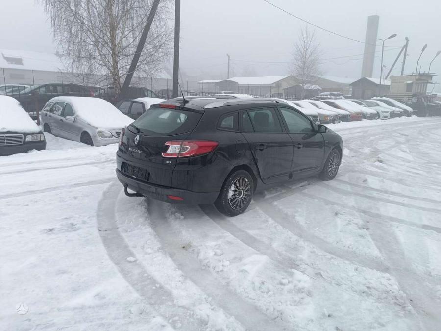 Черный Рено Меган 2014 в Мариямполе, объемом двигателя 1.46 л и пробегом 231 тыс. км за 3150 €, фото 7 на AUTOMOTO.COM.LV