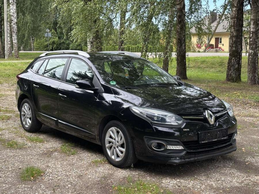 Черный Рено Меган 2014 в Утена, объемом двигателя 1.50 л и пробегом 205 тыс. км за 4350 €, фото 4 на AUTOMOTO.COM.LV