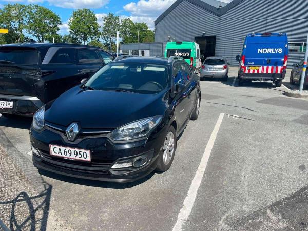 Melns Renault Megane 2014 Jurbarkas, ar dzinēja tilpumu 1.46 L un nobraukumu 256 tūkst. km par 4450 €, foto 1 vietnē AUTOMOTO.COM.LV