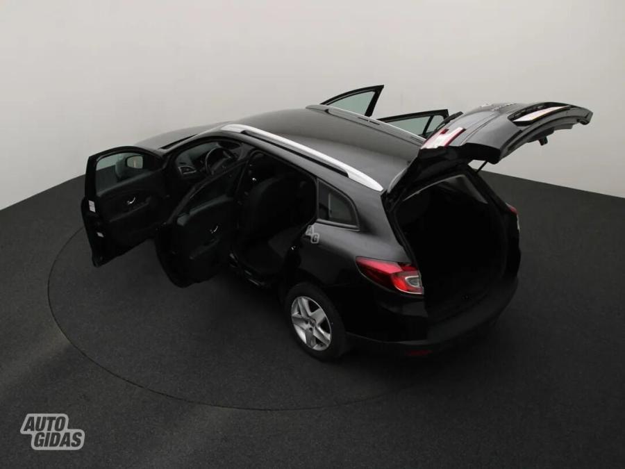 Black Renault Megane 2015 in Vilnius, with an engine capacity of 1.50 L and mileage of 231 thousand km for 5299 €, photo 13 on AUTOMOTO.COM.LV