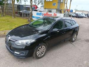 Black Renault Megane 2016 in Marijampole, with an engine capacity of 1.46 L and mileage of 308 thousand km for 3400 €, photo 3 on AUTOMOTO.COM.LV