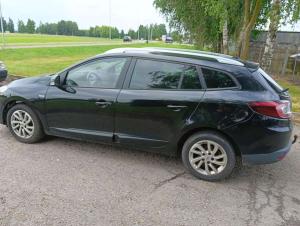 Black Renault Megane 2016 in Marijampole, with an engine capacity of 1.46 L and mileage of 308 thousand km for 3400 €, photo 15 on AUTOMOTO.COM.LV