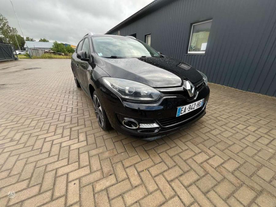Black Renault Megane 2016 in Taurage, with an engine capacity of 1.20 L and mileage of 156 thousand km for 3500 €, photo 1 on AUTOMOTO.COM.LV