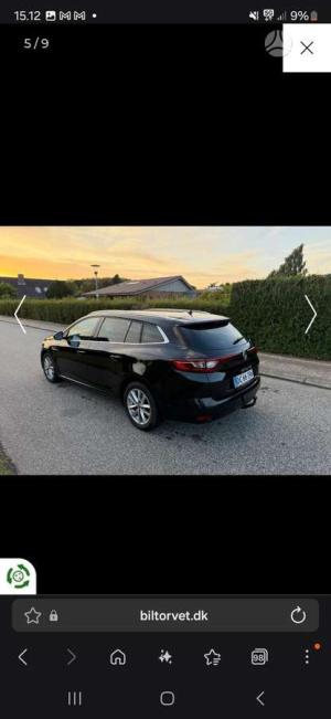 Melns Renault Megane 2016 Kauņa, ar dzinēja tilpumu 1.46 L un nobraukumu 225 tūkst. km par 6500 €, foto 3 vietnē AUTOMOTO.COM.LV