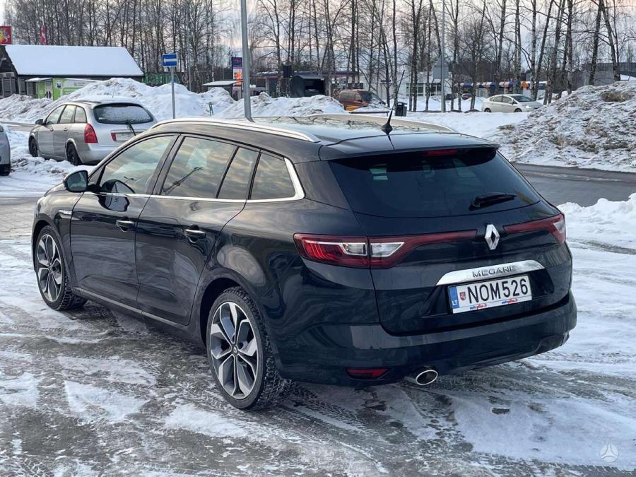 Melns Renault Megane 2017 Viļņa, ar dzinēja tilpumu 1.60 L un nobraukumu 350 tūkst. km par 6800 €, foto 7 vietnē AUTOMOTO.COM.LV