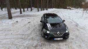 Black Renault Megane 2017 in Vilnius, with an engine capacity of 1.60 L and mileage of 197 thousand km for 6600 €, photo  on AUTOMOTO.COM.LV