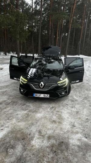 Black Renault Megane 2017 in Vilnius, with an engine capacity of 1.60 L and mileage of 197 thousand km for 6600 €, photo 10 on AUTOMOTO.COM.LV