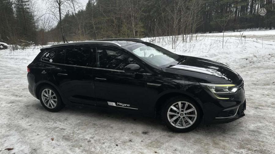Black Renault Megane 2017 in Vilnius, with an engine capacity of 1.60 L and mileage of 197 thousand km for 6600 €, photo 13 on AUTOMOTO.COM.LV