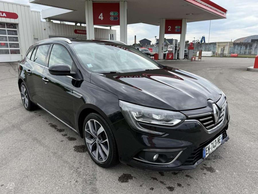 Black Renault Megane 2017 in Taurage, with an engine capacity of 1.60 L and mileage of 265 thousand km for 5400 €, photo 12 on AUTOMOTO.COM.LV