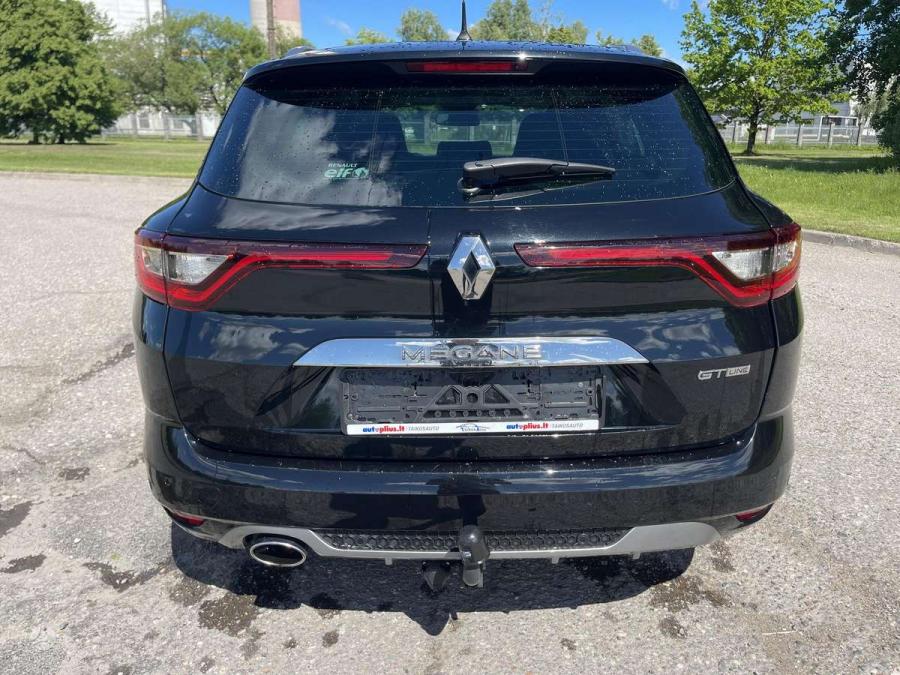Black Renault Megane 2017 in Kaunas, with an engine capacity of 1.20 L and mileage of 207 thousand km for 6950 €, photo 12 on AUTOMOTO.COM.LV