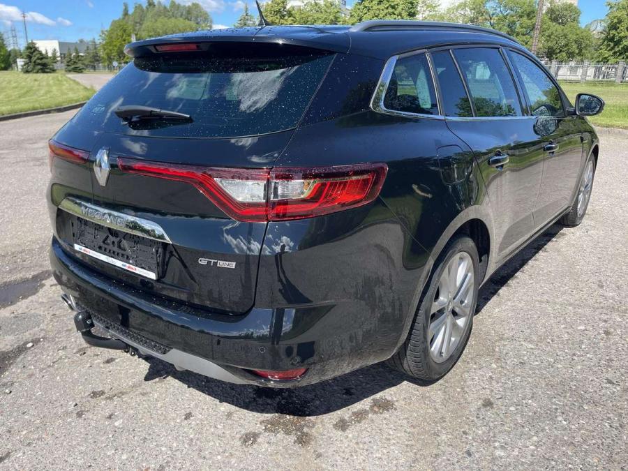 Black Renault Megane 2017 in Kaunas, with an engine capacity of 1.20 L and mileage of 207 thousand km for 6950 €, photo 13 on AUTOMOTO.COM.LV