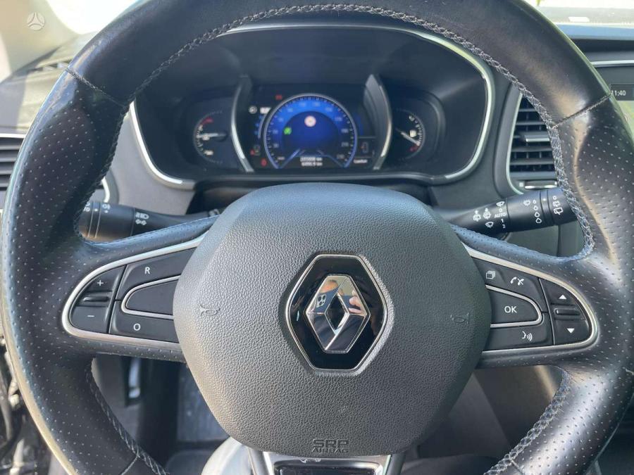 Black Renault Megane 2017 in Kaunas, with an engine capacity of 1.20 L and mileage of 207 thousand km for 6950 €, photo 18 on AUTOMOTO.COM.LV