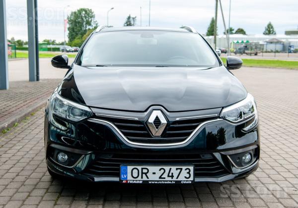 Black Renault Megane 2017 in Cesis, with an engine capacity of 1.20 L and mileage of 112 thousand km for 7950 €, photo 1 on AUTOMOTO.COM.LV