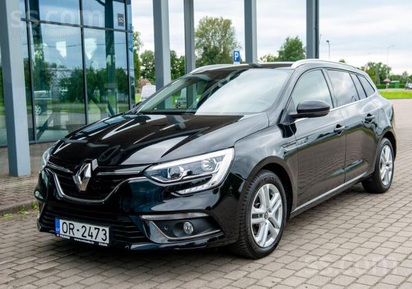 Black Renault Megane 2017 in Cesis, with an engine capacity of 1.20 L and mileage of 112 thousand km for 7950 €, photo 2 on AUTOMOTO.COM.LV