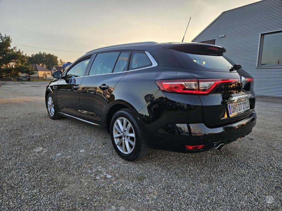 Melns Renault Megane 2017 Radviliškis, ar dzinēja tilpumu 1.60 L un nobraukumu 264 tūkst. km par 6100 €, foto 7 vietnē AUTOMOTO.COM.LV