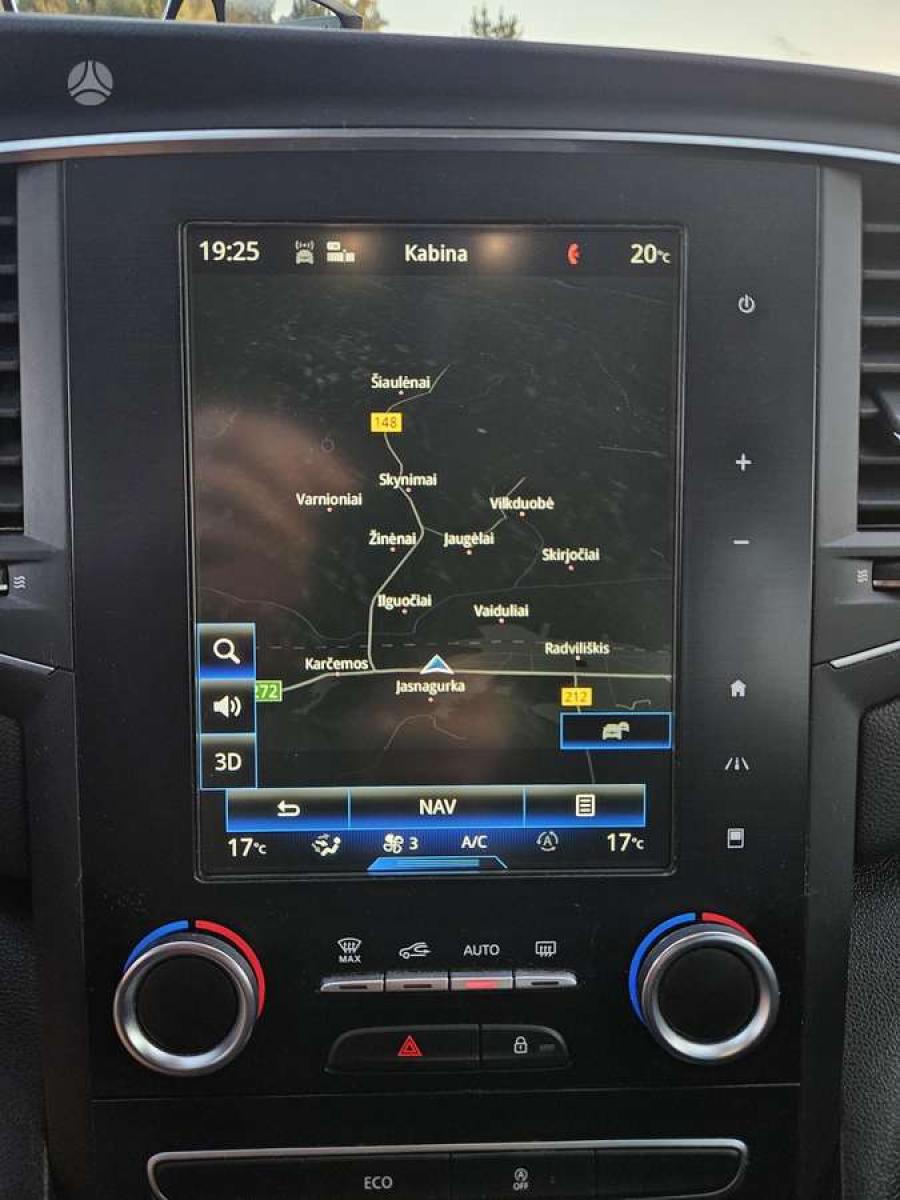 Melns Renault Megane 2017 Radviliškis, ar dzinēja tilpumu 1.60 L un nobraukumu 264 tūkst. km par 6100 €, foto 42 vietnē AUTOMOTO.COM.LV