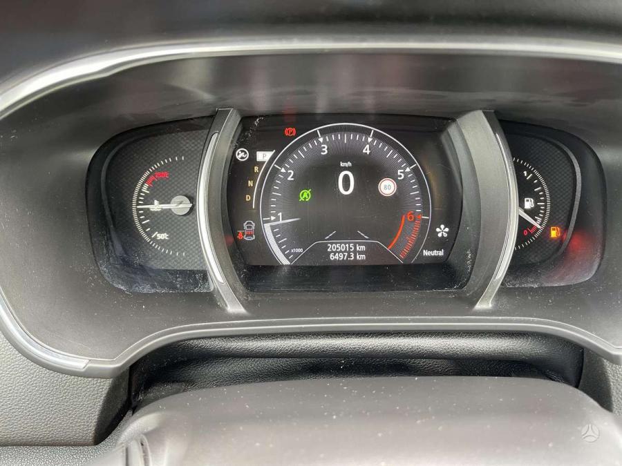 Black Renault Megane 2017 in Kaunas, with an engine capacity of 1.20 L and mileage of 207 thousand km for 5950 €, photo 22 on AUTOMOTO.COM.LV