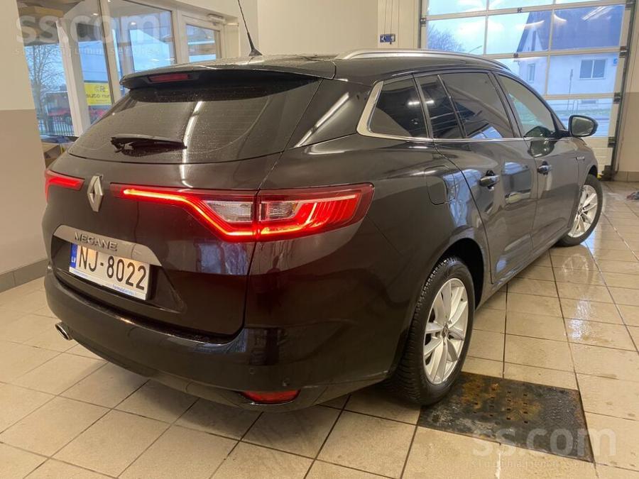 Black Renault Megane 2018 in Tukums, with an engine capacity of 1.20 L and mileage of 78 thousand km for 9900 €, photo 4 on AUTOMOTO.COM.LV