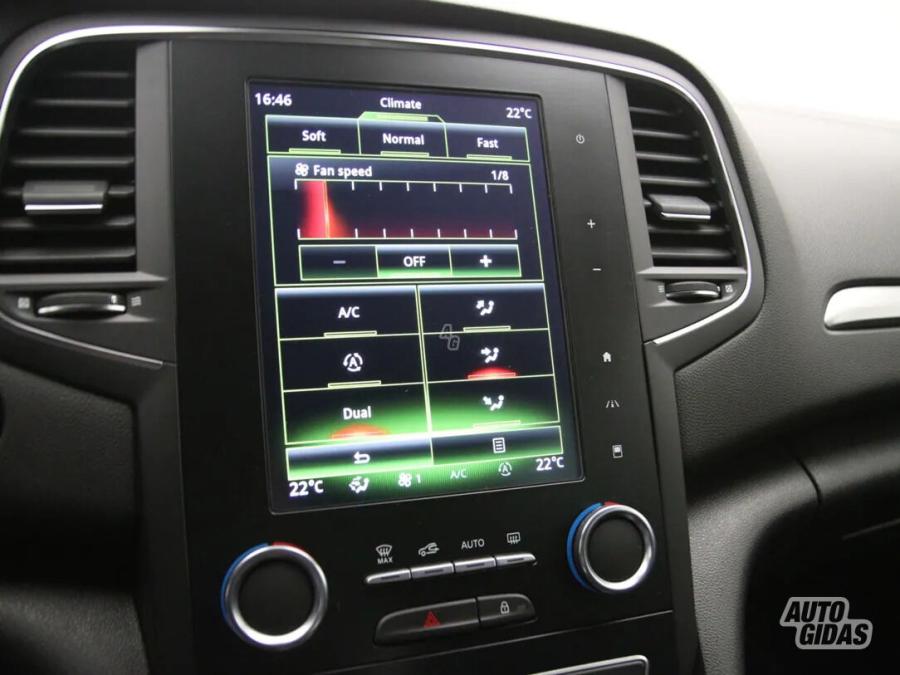 Black Renault Megane 2019 in Vilnius, with an engine capacity of 1.30 L and mileage of 151 thousand km for 9399 €, photo 21 on AUTOMOTO.COM.LV