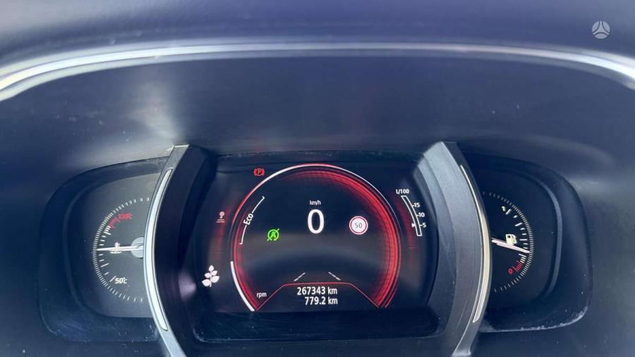 Черный Рено Меган 2019 в Вильнюс, объемом двигателя 1.46 л и пробегом 267 тыс. км за 7744 €, фото 20 на AUTOMOTO.COM.LV