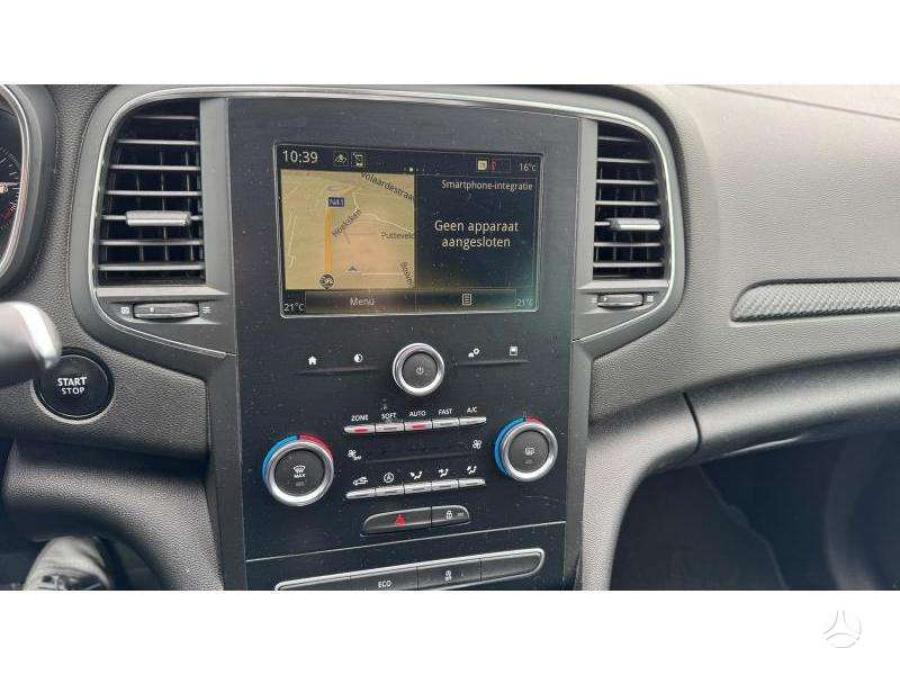 Black Renault Megane 2020 in Siauliai, with an engine capacity of 1.46 L and mileage of 217 thousand km for 7150 €, photo 13 on AUTOMOTO.COM.LV
