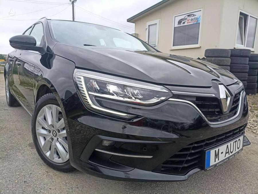 Black Renault Megane 2022 in Vilnius, with an engine capacity of 1.46 L and mileage of 195 thousand km for 11979 €, photo 3 on AUTOMOTO.COM.LV