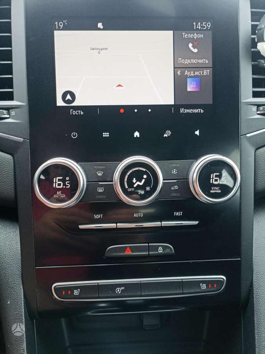 Black Renault Megane 2022 in Vilnius, with an engine capacity of 1.46 L and mileage of 195 thousand km for 11979 €, photo 20 on AUTOMOTO.COM.LV