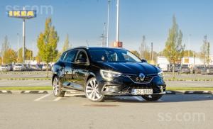 Black Renault Megane 2023 in Riga, with an engine capacity of 1.30 L and mileage of 153 thousand km for 16990 €, photo 3 on AUTOMOTO.COM.LV