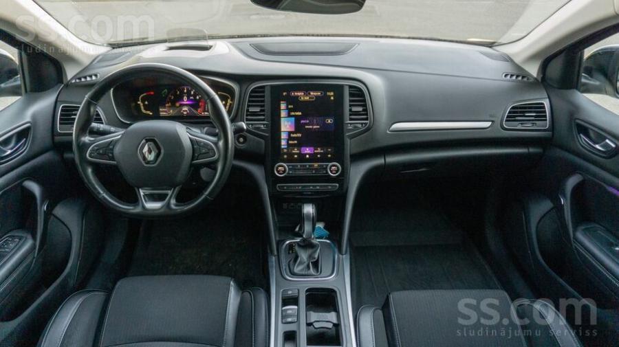Black Renault Megane 2023 in Riga, with an engine capacity of 1.30 L and mileage of 153 thousand km for 16990 €, photo 13 on AUTOMOTO.COM.LV