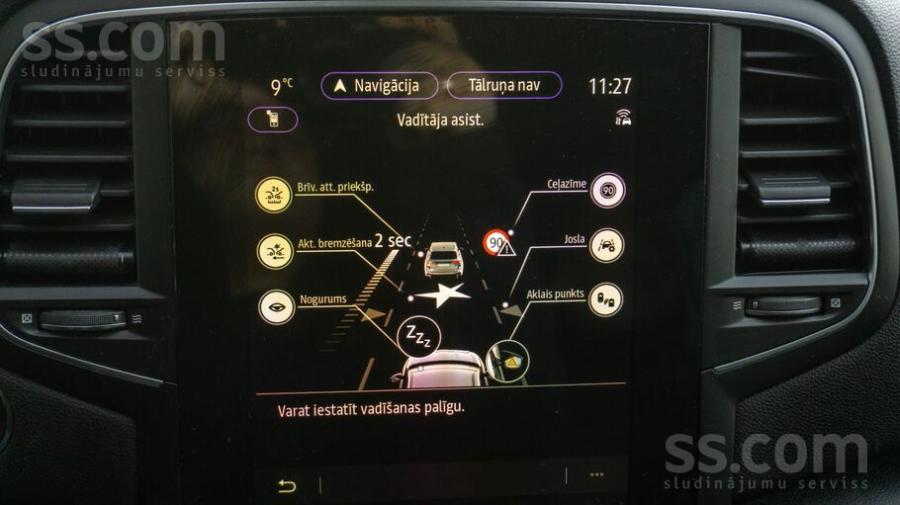 Black Renault Megane 2023 in Riga, with an engine capacity of 1.30 L and mileage of 153 thousand km for 16990 €, photo 27 on AUTOMOTO.COM.LV