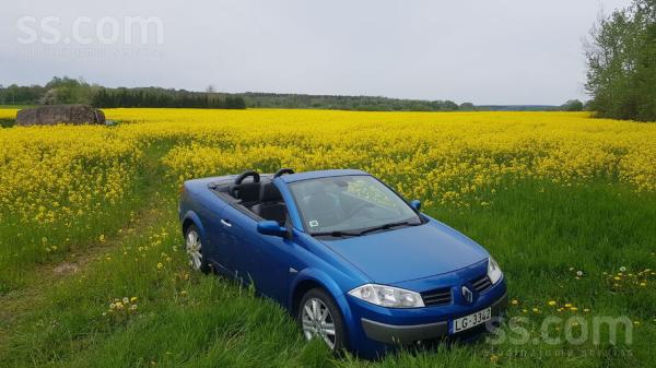 Синий Рено Меган 2005 в Екабпилс, объемом двигателя 1.90 л и пробегом 211 тыс. км за 1950 €, фото 1 на AUTOMOTO.COM.LV