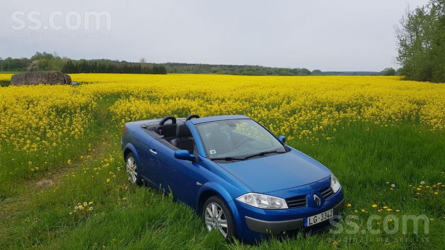 Синий Рено Меган 2005 в Екабпилс, объемом двигателя 1.90 л и пробегом 211 тыс. км за 1950 €, фото 1 на AUTOMOTO.COM.LV