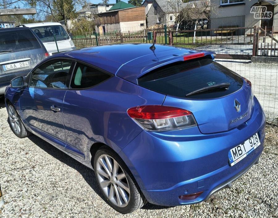 Blue Renault Megane 2011 in Kaunas, with an engine capacity of 2.00 L and mileage of 181 thousand km for 4554 €, photo 7 on AUTOMOTO.COM.LV