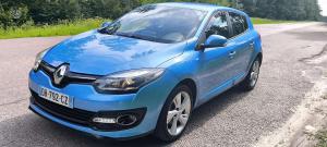 Blue Renault Megane 2014 in Kaunas, with an engine capacity of 1.46 L and mileage of 216 thousand km for 3850 €, photo 4 on AUTOMOTO.COM.LV