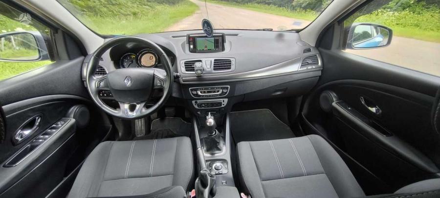 Blue Renault Megane 2014 in Kaunas, with an engine capacity of 1.46 L and mileage of 216 thousand km for 3850 €, photo 6 on AUTOMOTO.COM.LV