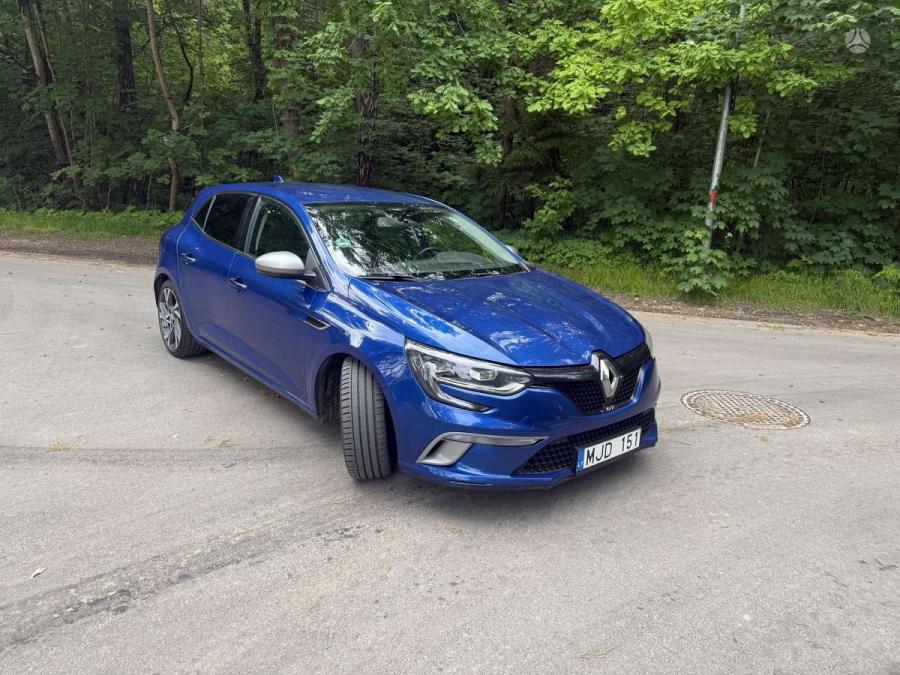 Blue Renault Megane 2016 in Vilnius, with an engine capacity of 1.62 L and mileage of 206 thousand km for 8500 €, photo 3 on AUTOMOTO.COM.LV