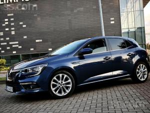 Blue Renault Megane 2016 in Jelgava, with an engine capacity of 1.20 L and mileage of 0 thousand km for 7490 €, photo 3 on AUTOMOTO.COM.LV