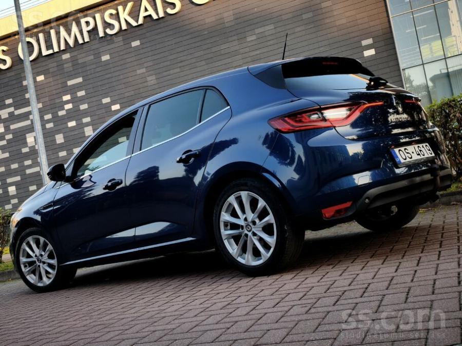 Blue Renault Megane 2016 in Jelgava, with an engine capacity of 1.20 L and mileage of 0 thousand km for 7490 €, photo 35 on AUTOMOTO.COM.LV