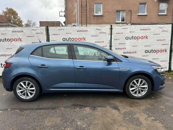 Blue Renault Megane 2017 in Klaipeda, with an engine capacity of 1.20 L and mileage of 127 thousand km for 6900 €, photo 4 on AUTOMOTO.COM.LV