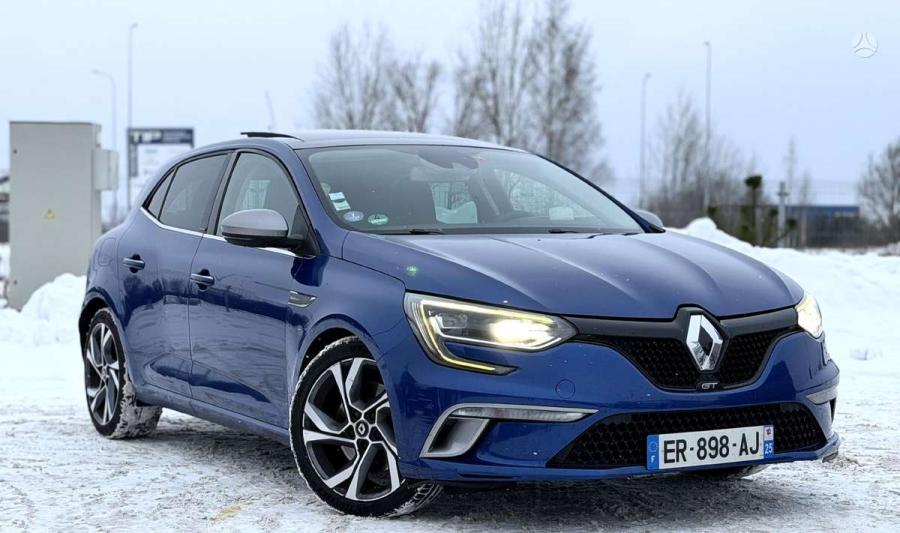 Blue Renault Megane 2017 in Taurage, with an engine capacity of 1.62 L and mileage of 188 thousand km for 9400 €, photo 2 on AUTOMOTO.COM.LV